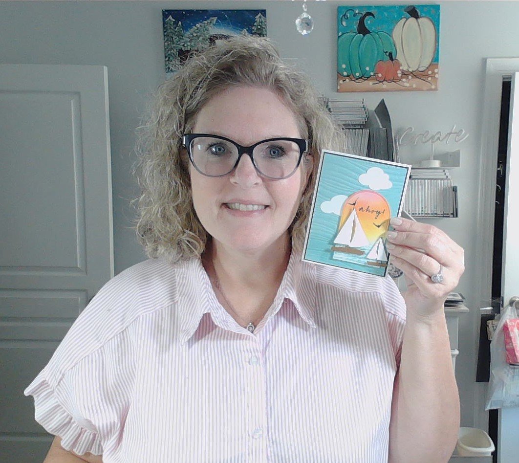 Sunrise Sailing - Jen's Creative Stampers